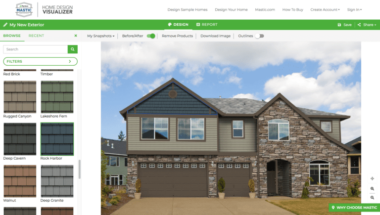 Home Design Visualizer By Mastic - Seaberg Construction