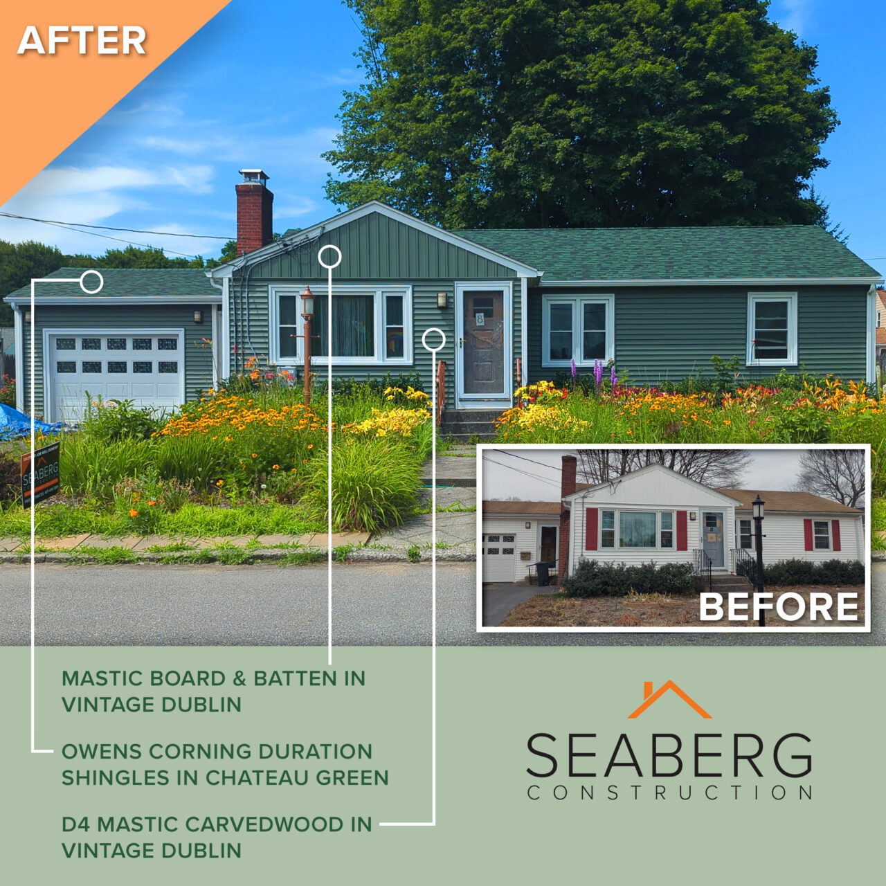Seaberg Construction Blog: Windows AND Vinyl Siding?
