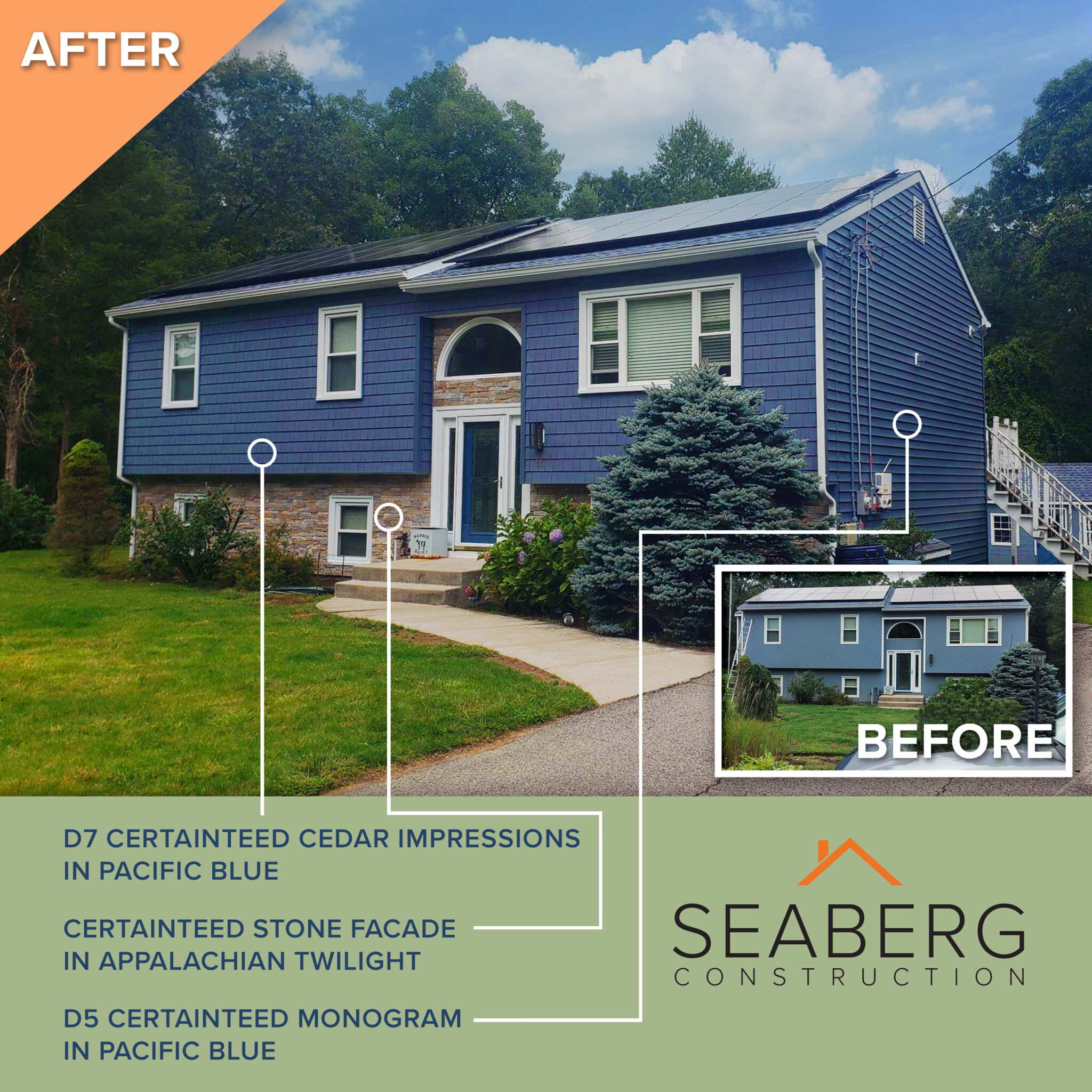 Seaberg Construction Blog: Exterior Home Color Trends for 2025