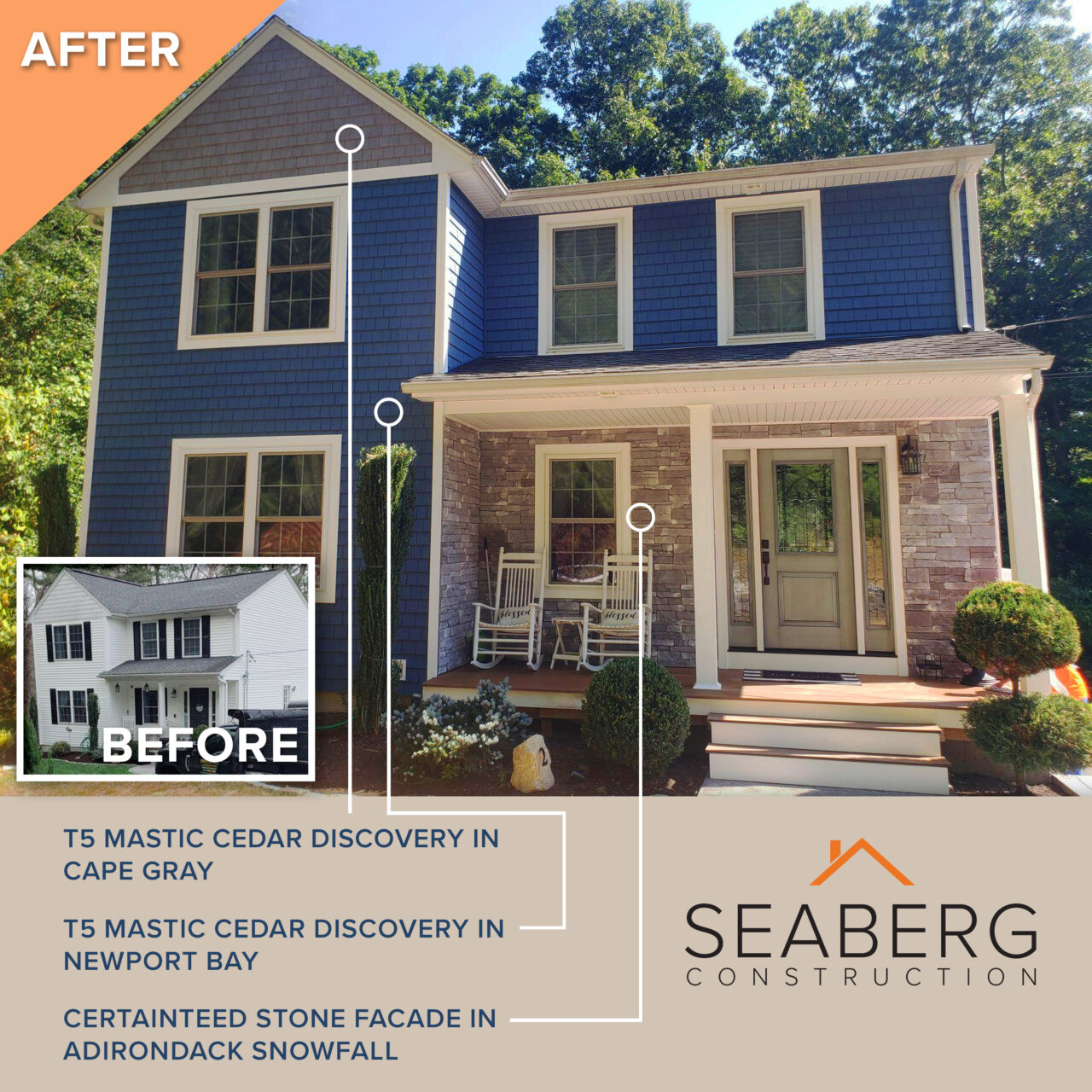 Seaberg Construction Blog: Exterior Home Color Trends for 2025