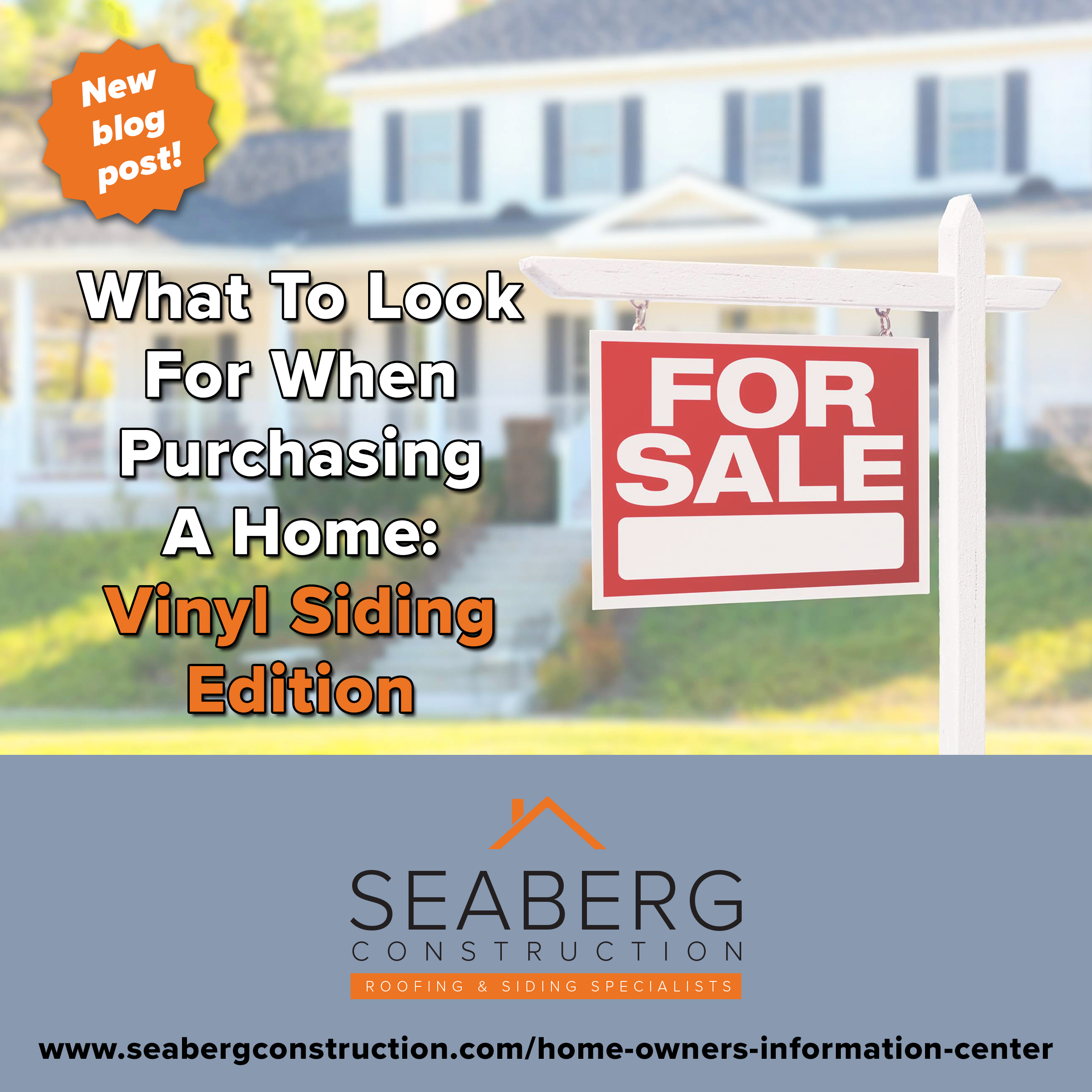 What To Look For When Purchasing A Home: Vinyl Siding Edition