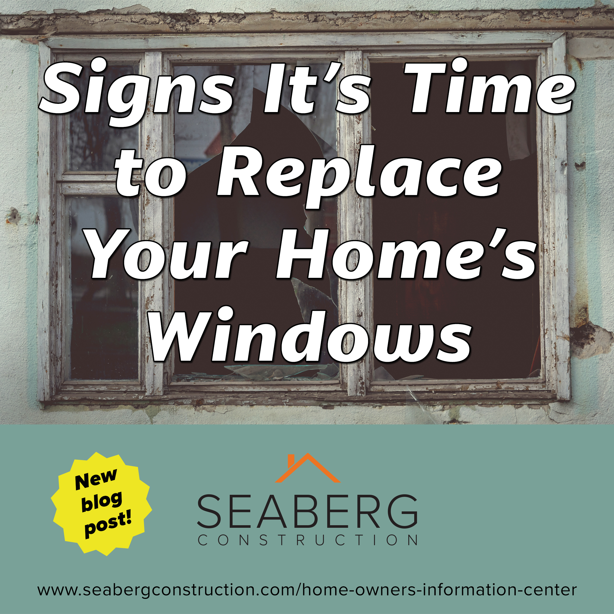 Blog: Signs It’s Time to Replace Your Home’s Windows